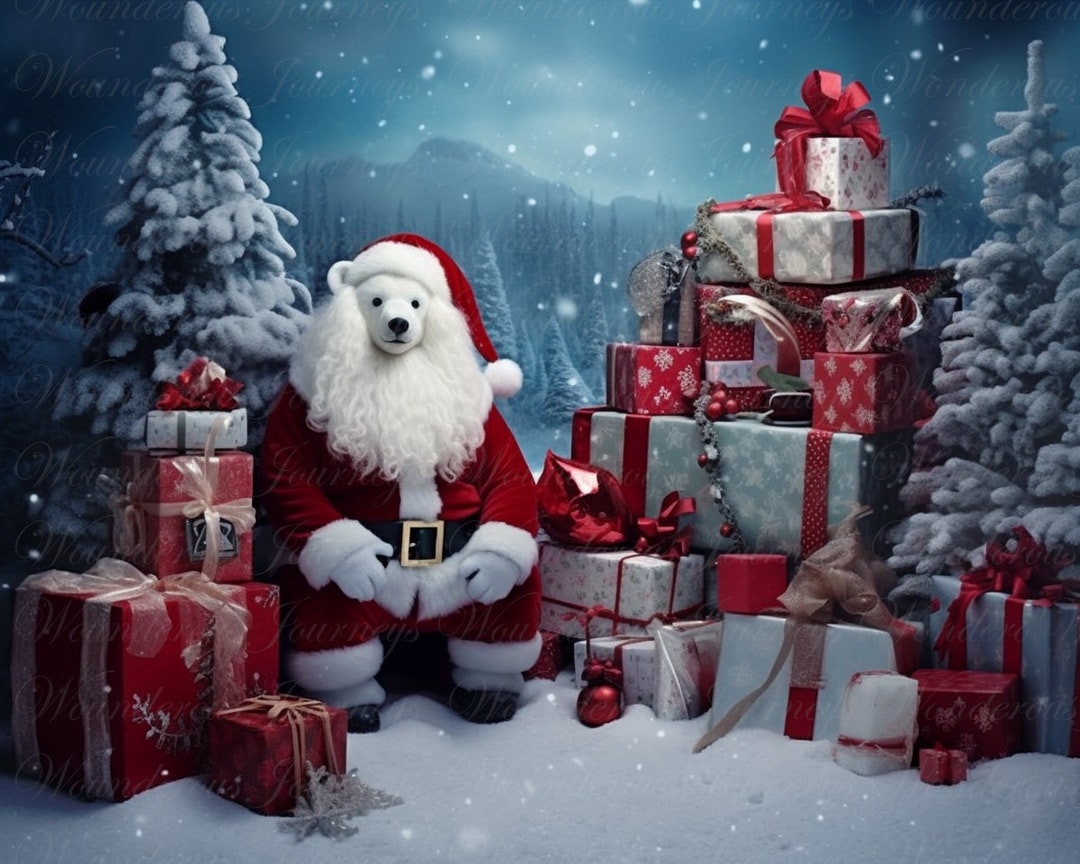 Christmas Backdrop, Winter Magic, Winter, Snowy Forest, Magical ...