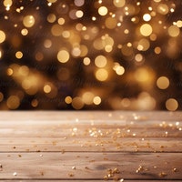 Bokeh Digital Background, Gold Bokeh Photography Backdrop, Photography ...