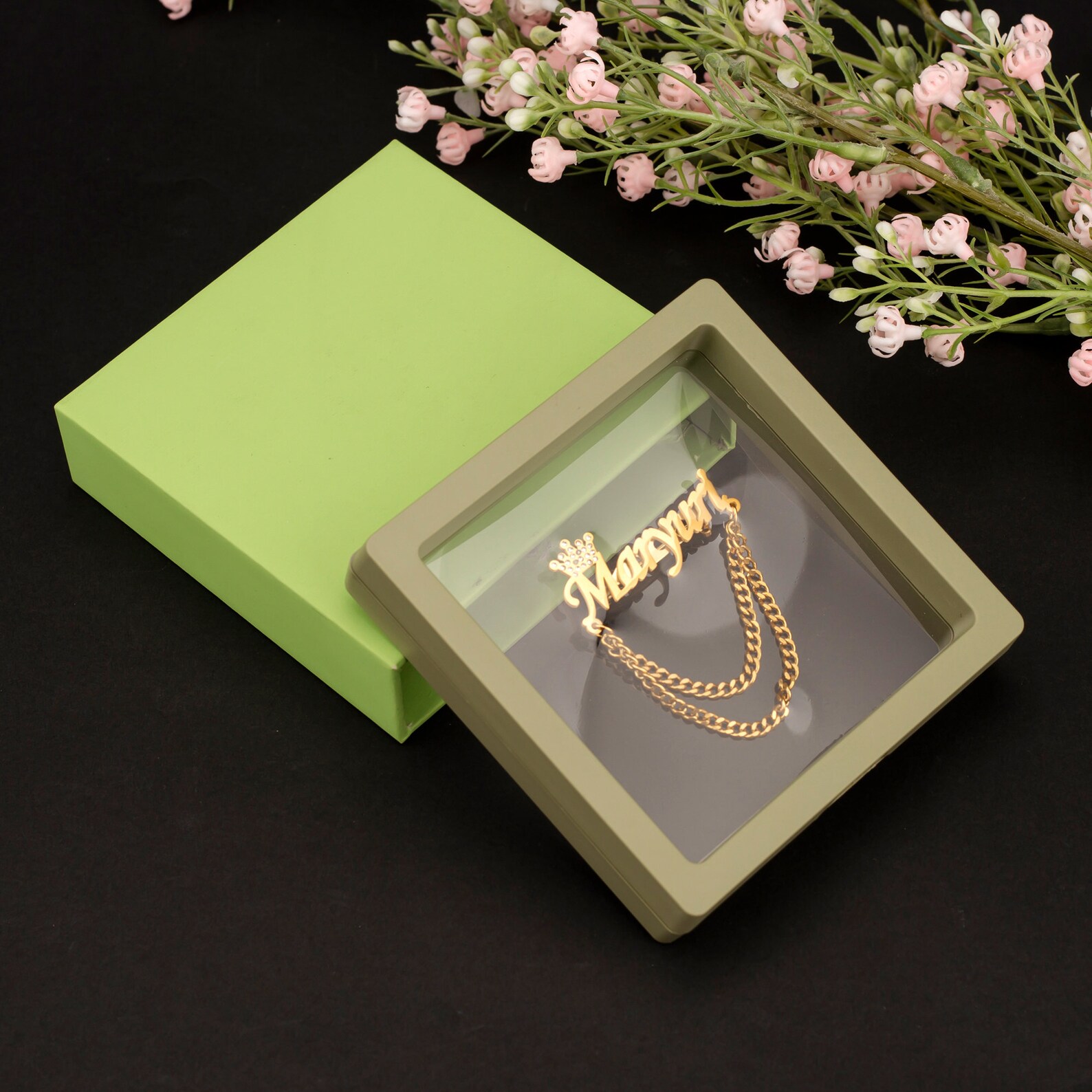 Custom Name Brooch,personalized Gold Name Brooch, Custom Label Pin ...