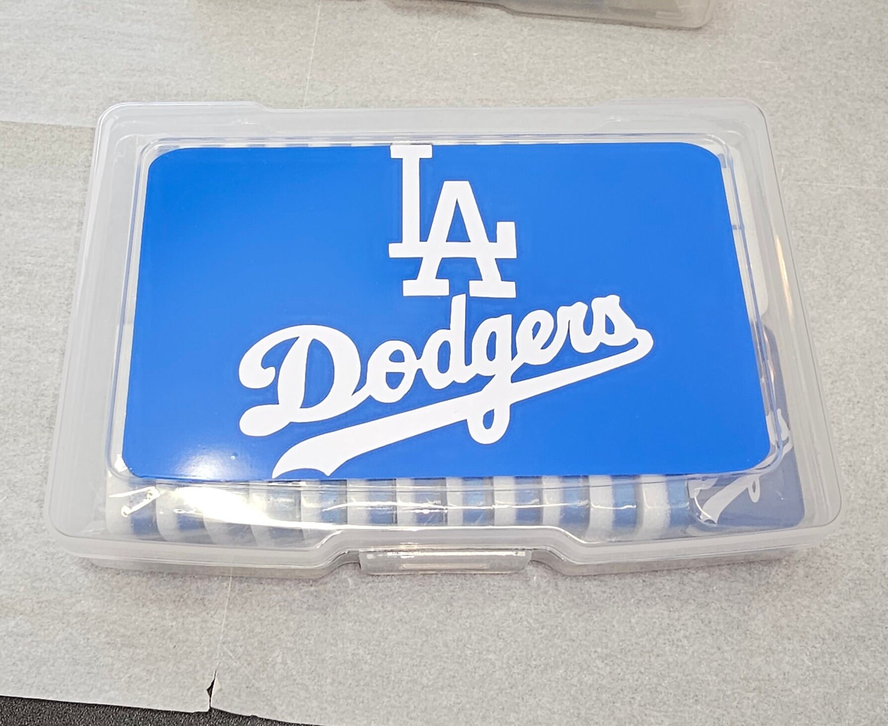 LA DODGERS Epoxy Domino Set - Etsy