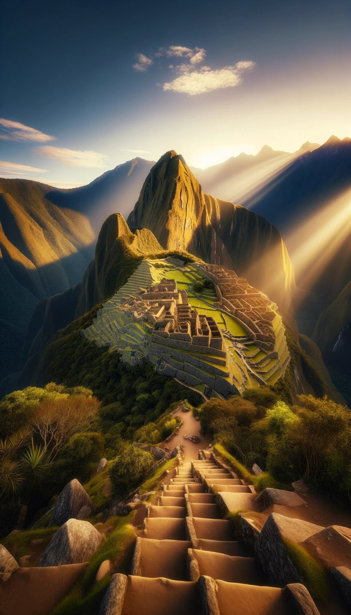Exclusive Digital Download: Dawn at Machu Picchu From Intipunku - High ...