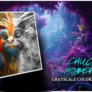 50 Creatures of the Underworld Vol. 2 - Grayscale Colored Pencil ...