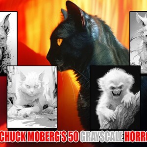 50 Psycho Pets - Grayscale Colored Pencil Coloring Book - (((( DOWNLOAD ...