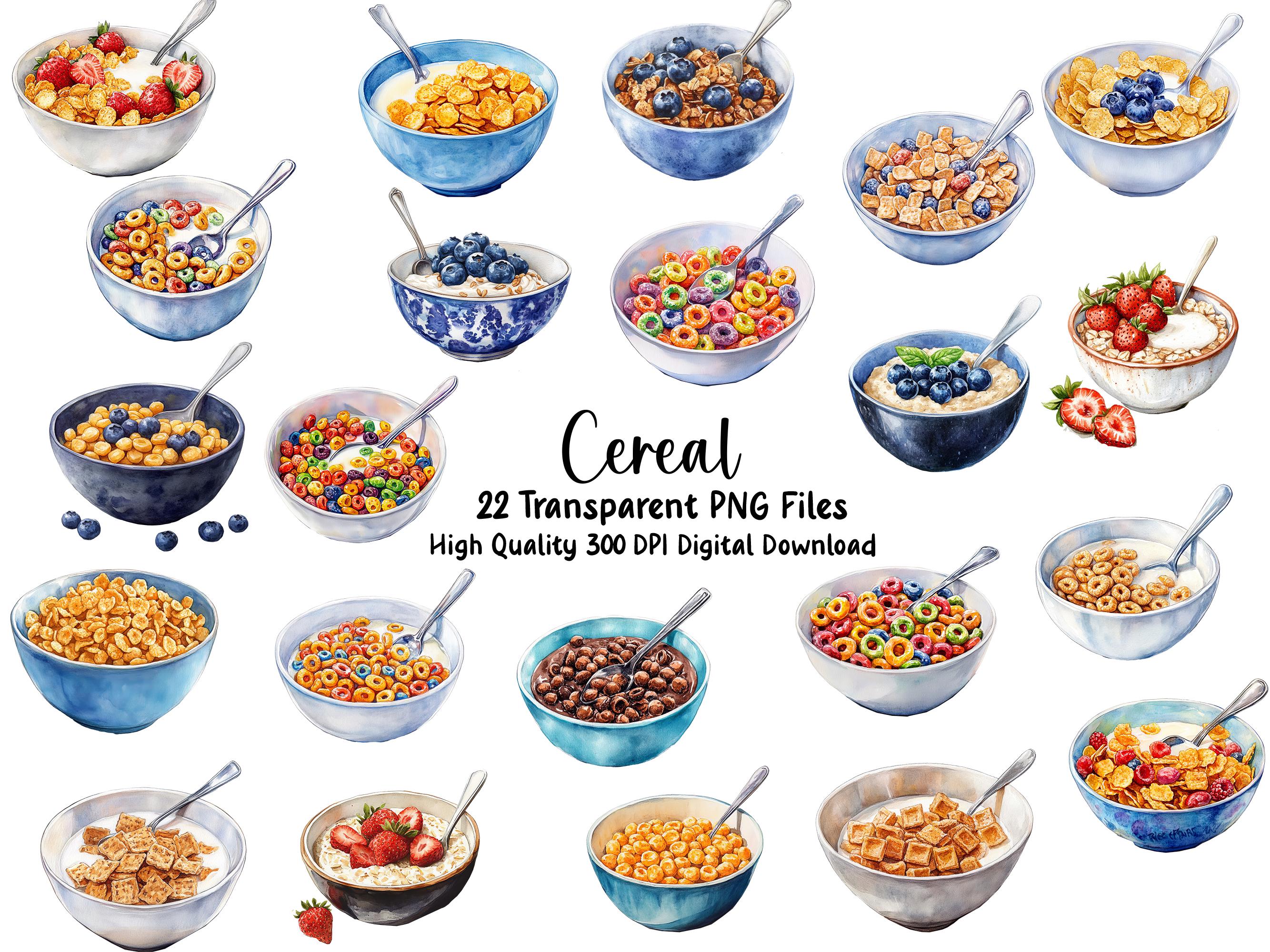 Cereal Clipart Easy