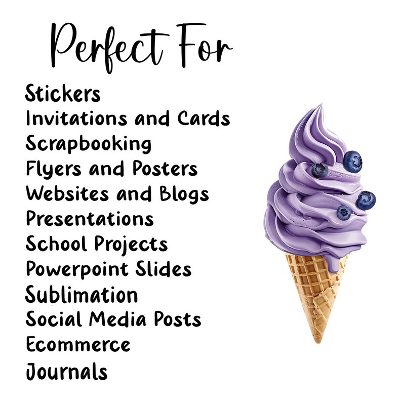 Watercolor Blueberry Clipart PNG Blueberry Pancakes, Ice Cream, Shakes ...