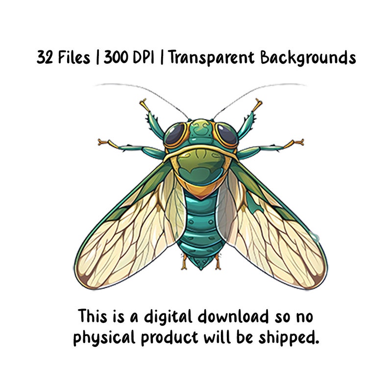 Chibi Insect Clipart Bundle, Bug Clipart Collection, Commercial Use ...