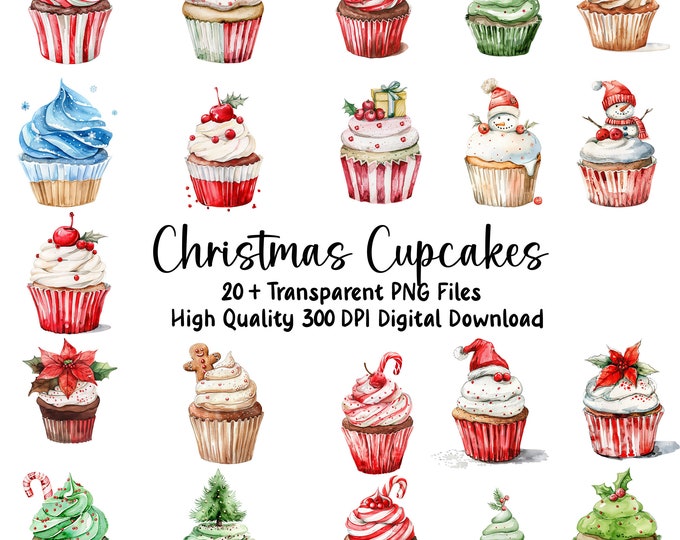 Calendar Clipart, Cupcake Clipart, Seasonal Clipart, Holiday Clipart ...