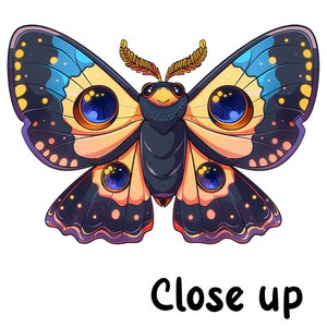 Chibi Insect Clipart Bundle, Bug Clipart Collection, Commercial Use ...