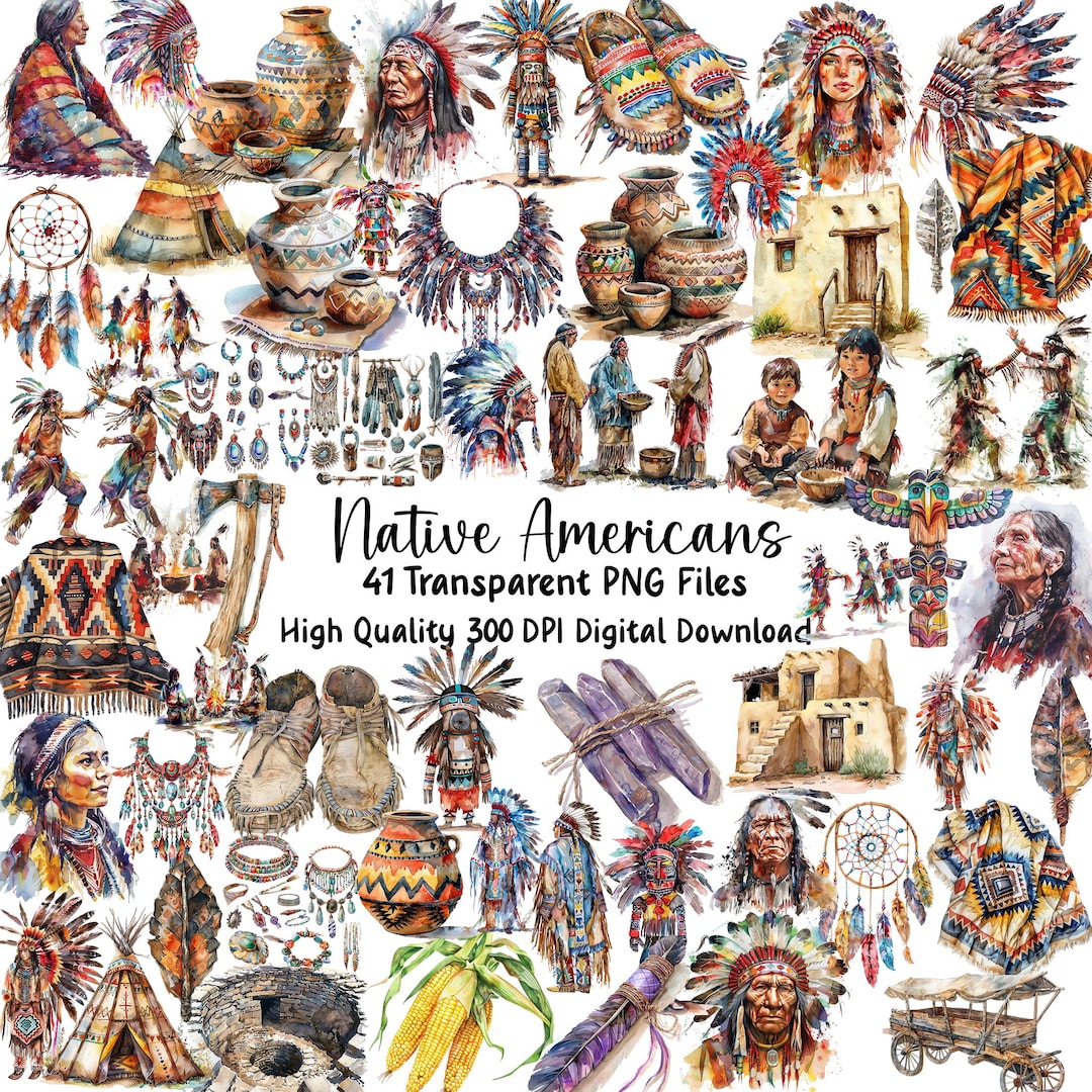 Native American Clipart, American Indian Culture, Teaching Tools ...