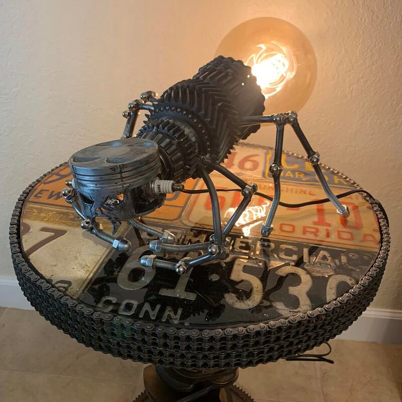 Car Part Lamp - Etsy UK