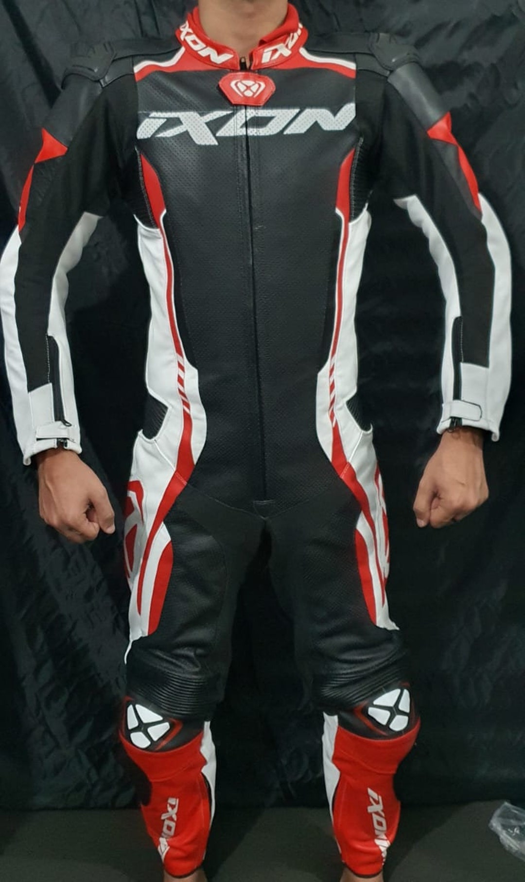 IXON Motorbike Motorcycle Custom Design Racing Leather Suit - Etsy