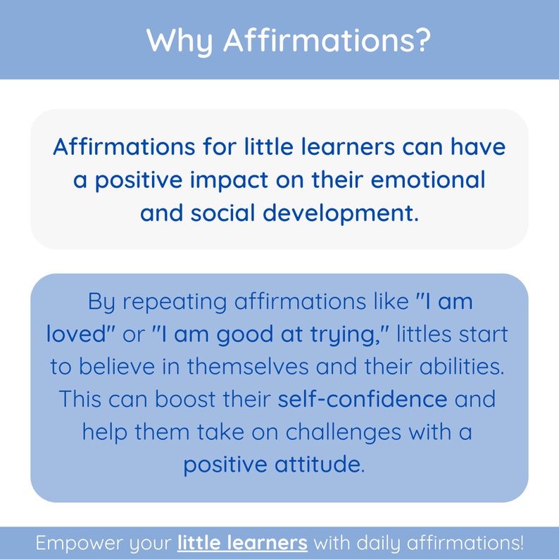 Sea Life Affirmation Cards for Kids: Positive Ocean Theme (digital ...