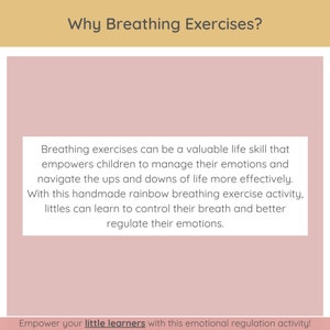 4-pack Bundle Breathing Exercises for Littles Emotional Regulation ...