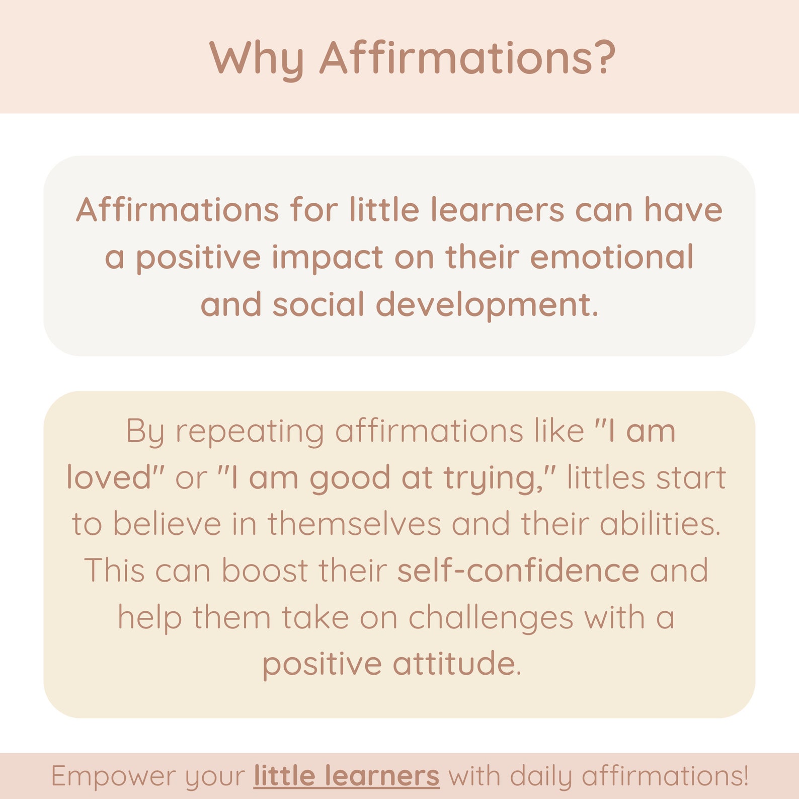 Boho Rainbow Affirmation Cards Positive for Kids Preschool Printables ...