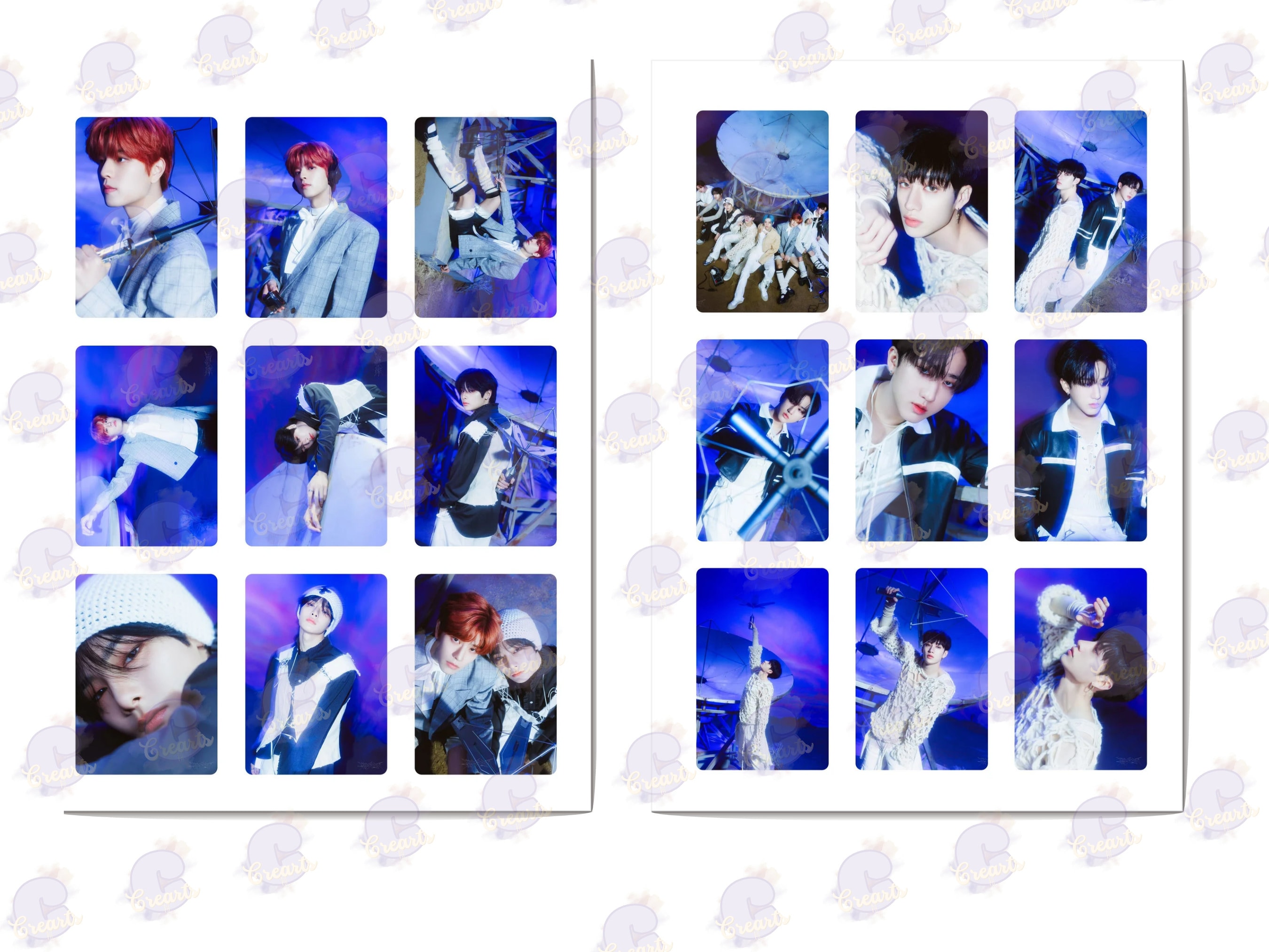 SKZ Rock-star Printable Digital Photocards - Etsy