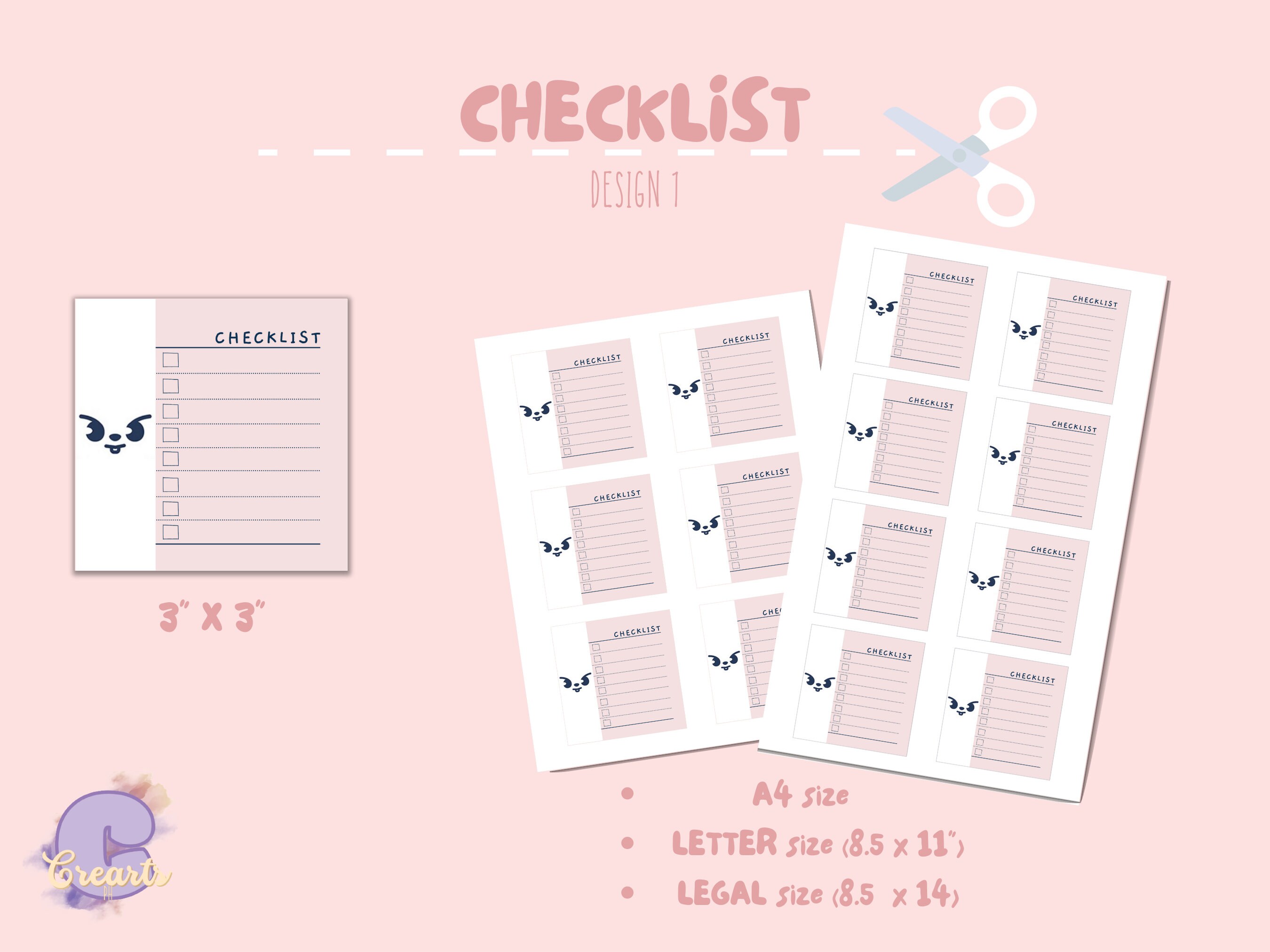 SKZOO Leebit Digital Printable Mini Memopads - Etsy