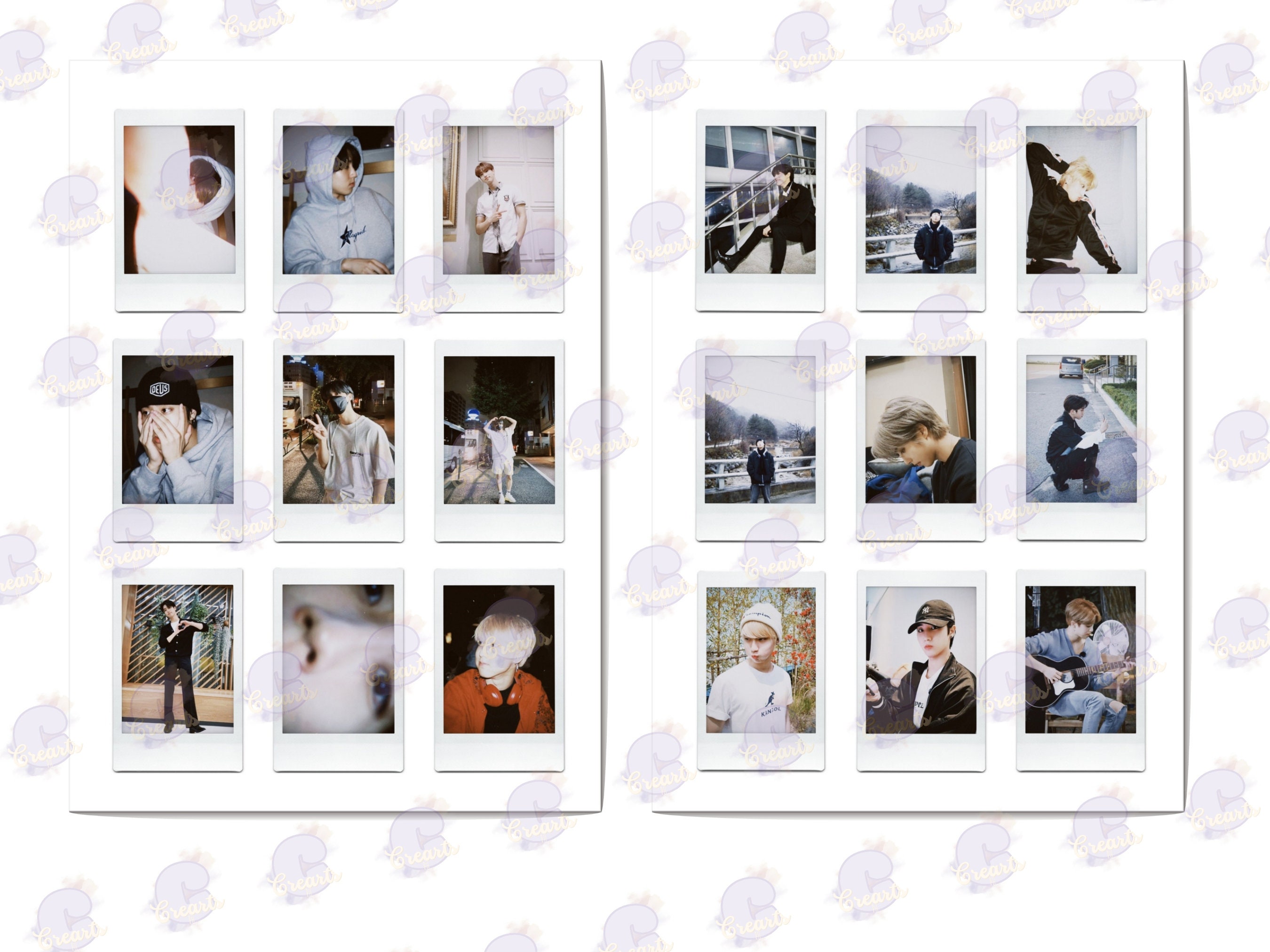 Stray Kids Han Jisung Printable Digital Instax Inspired Pictures - Etsy