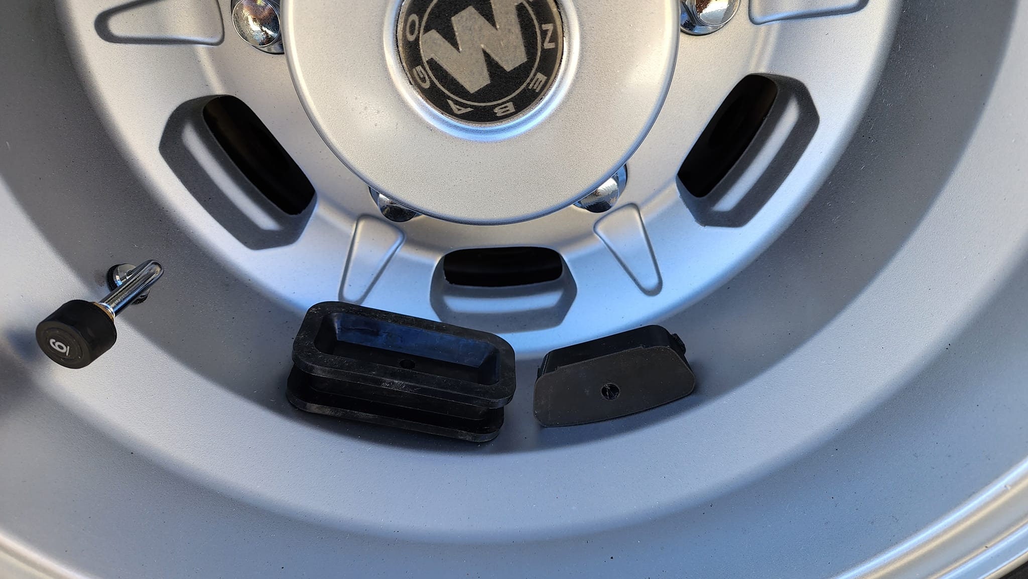 RV Dually Stylized Aluminum Wheel Extended Stem Stabilizer - Etsy