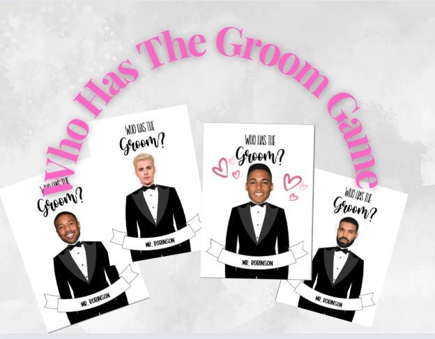 Who Has the Groom Template - Etsy