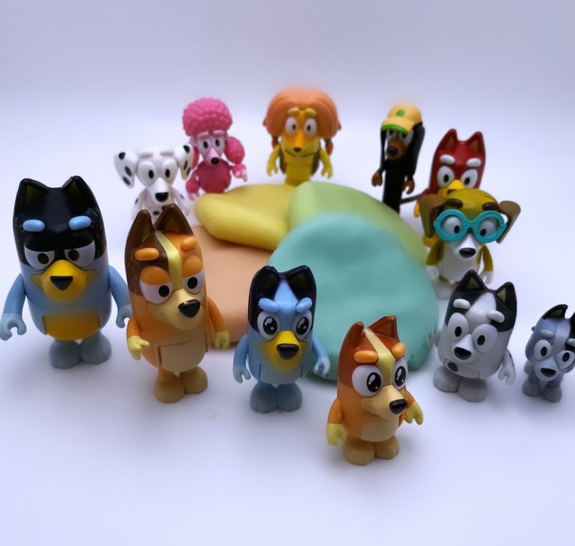 Bluey Play Dough Kit - Etsy