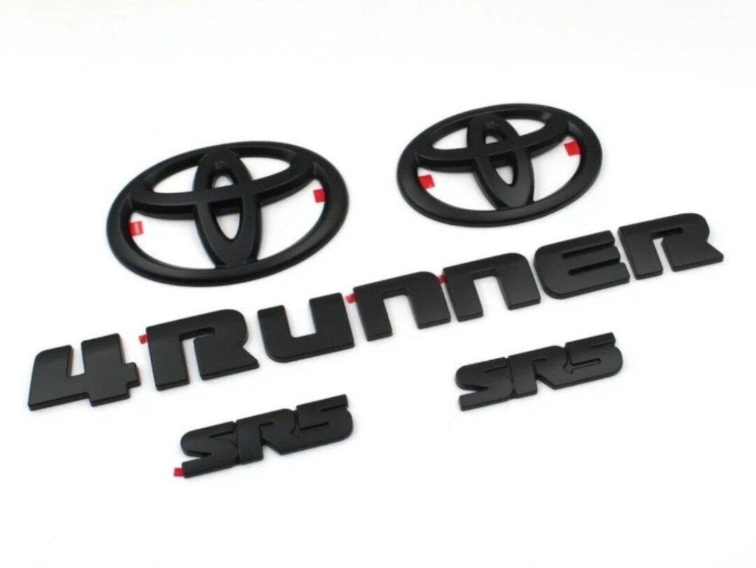 2014-2024 TOYOTA 4RUNNER SR5 Matte Blackout OVERLAY KIT - Etsy