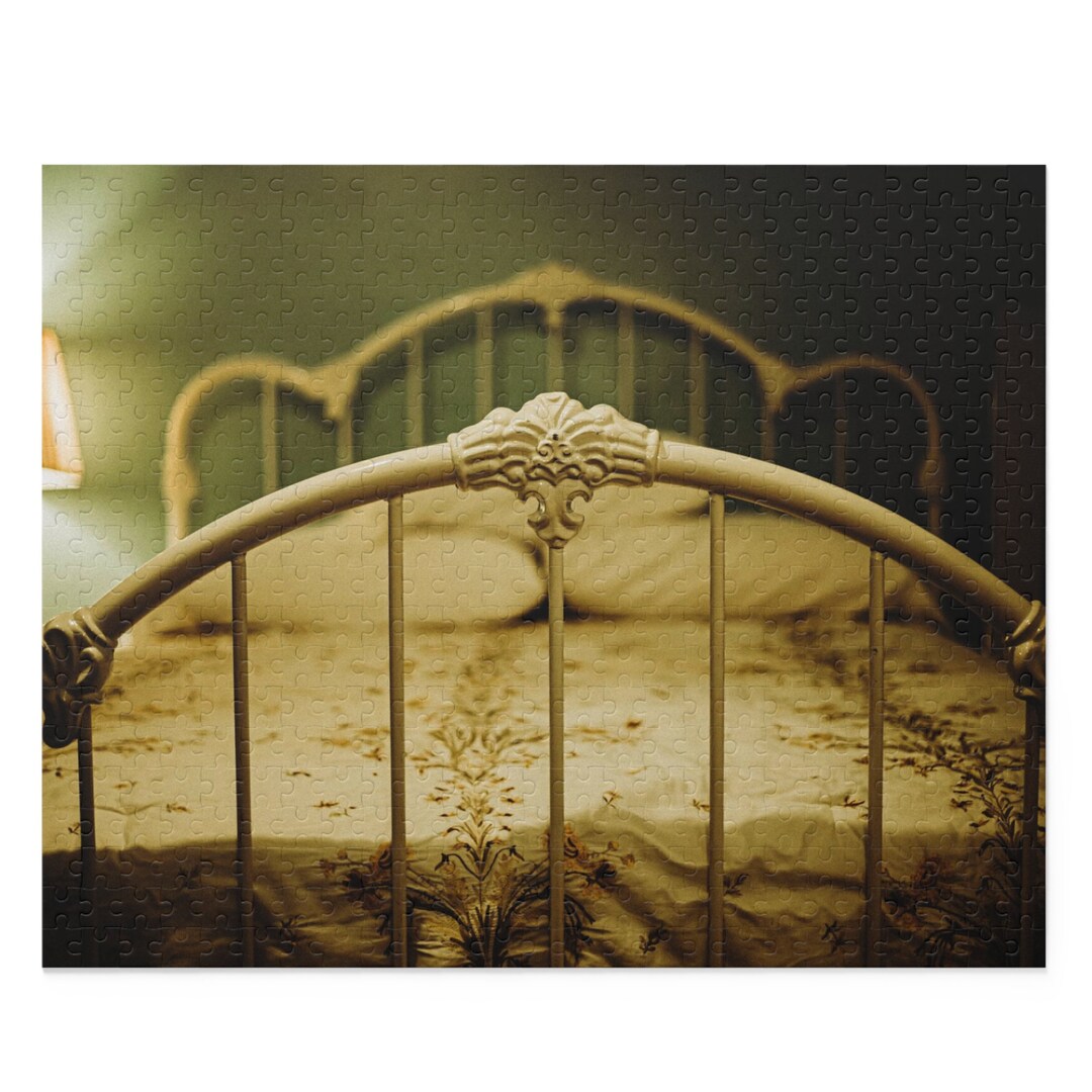 Iron Bed Puzzle 120, 252, 500-piece - Etsy