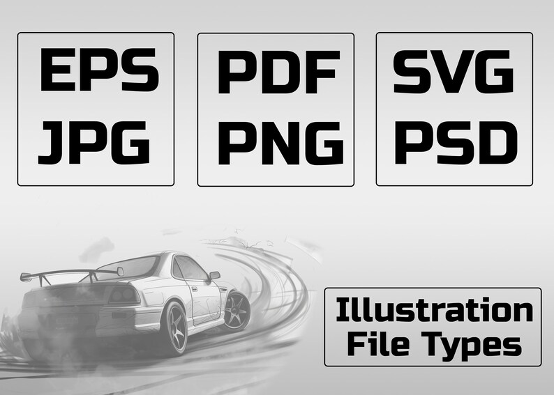 2019 Alfa Romeo Giulia Digital Art PSD Car Gift Digital Print SVG Art ...