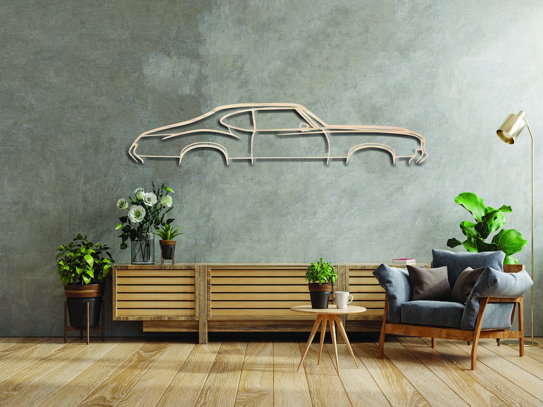 Oldsmobile Cutlass 442 1970 Laser Wall Art Car Gifts Car Enthusiast ...