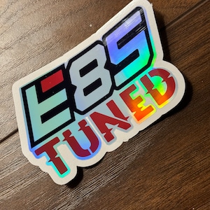 E85 Water-resistant Holographic Sticker Multiple Color Variations E85 ...