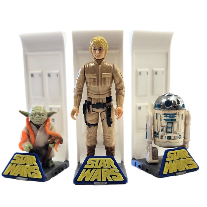 Vintage Star Wars Figure Display Stand: Kenner 1977 Action Figures - Etsy