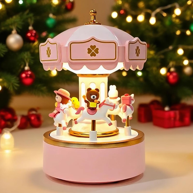 Carousel Toy With Lights - Etsy