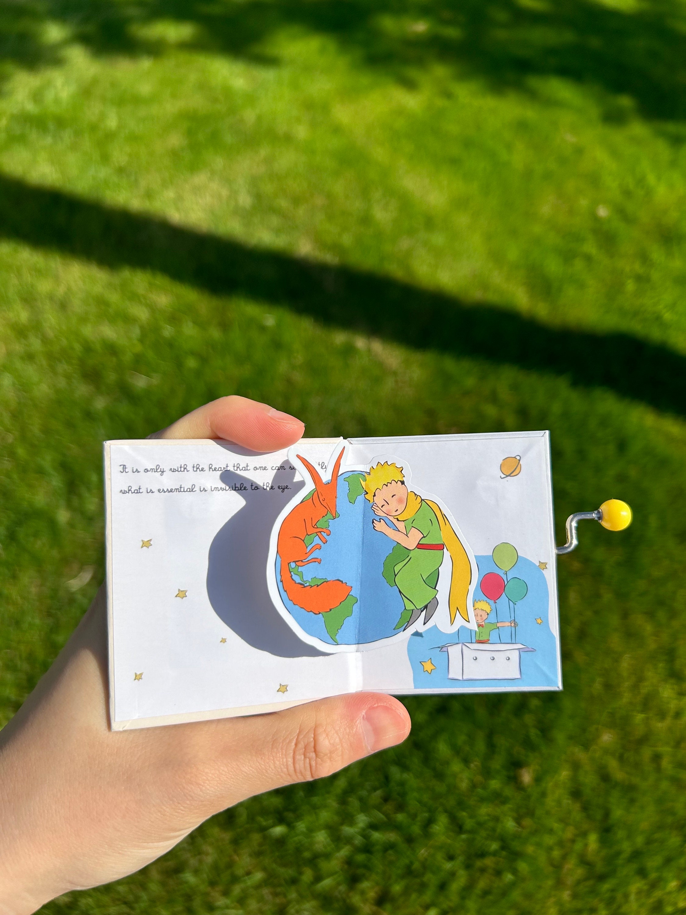Le Petit Prince Mini Book Music Box the Little Prince Gift - Etsy