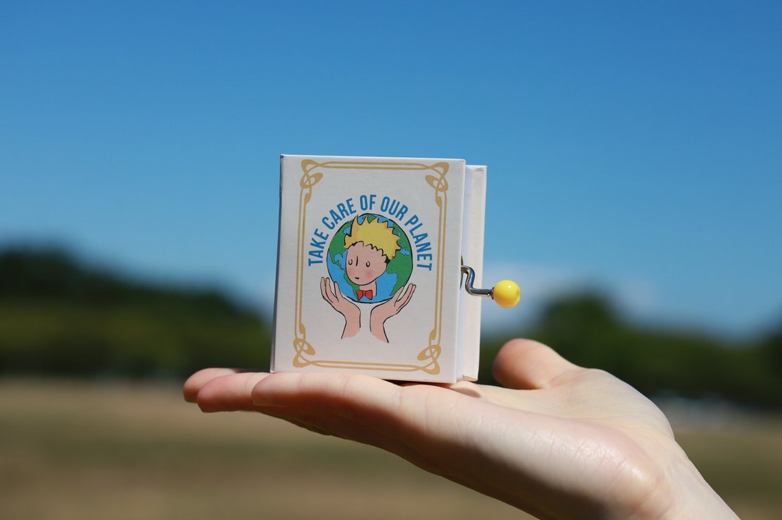 Le Petit Prince Mini Book Music Box the Little Prince Gift Holiday ...