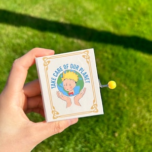 Le Petit Prince Mini Book Music Box the Little Prince Gift - Etsy
