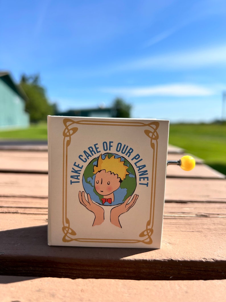 Le Petit Prince Mini Book Music Box the Little Prince Gift - Etsy