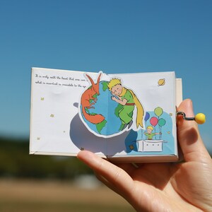 Le Petit Prince Mini Book Music Box the Little Prince Gift Holiday ...