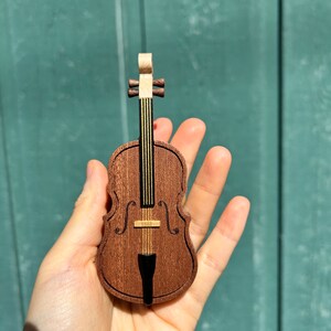 Personalized Cello Music Box – Engraved Name Gift for Music Lovers ...