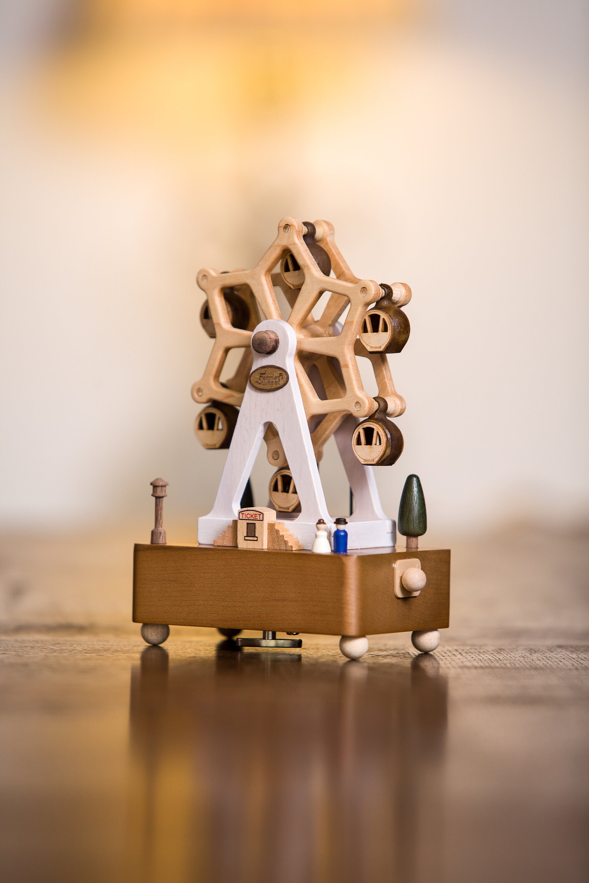Personalize Ferris Wheel Carousel Music Box | Christmas's Day Gift ...