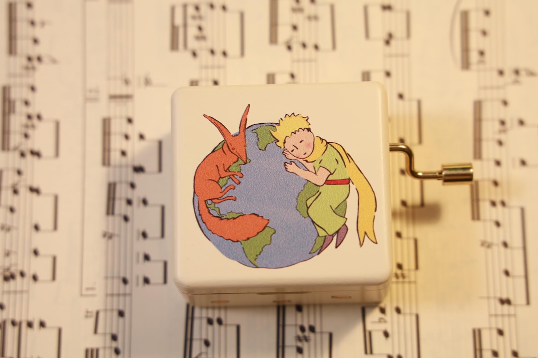 Personalized the Little Prince Music Box / Engraved Name Custom Gift ...