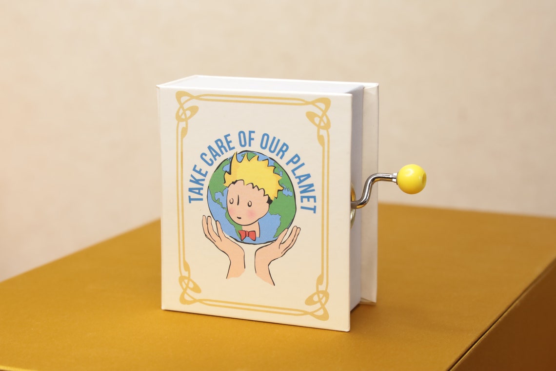 Le Petit Prince Mini Book Music Box the Little Prince Gift Holiday ...