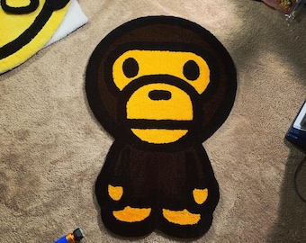 Sleeping Baby Milo Rug - Etsy