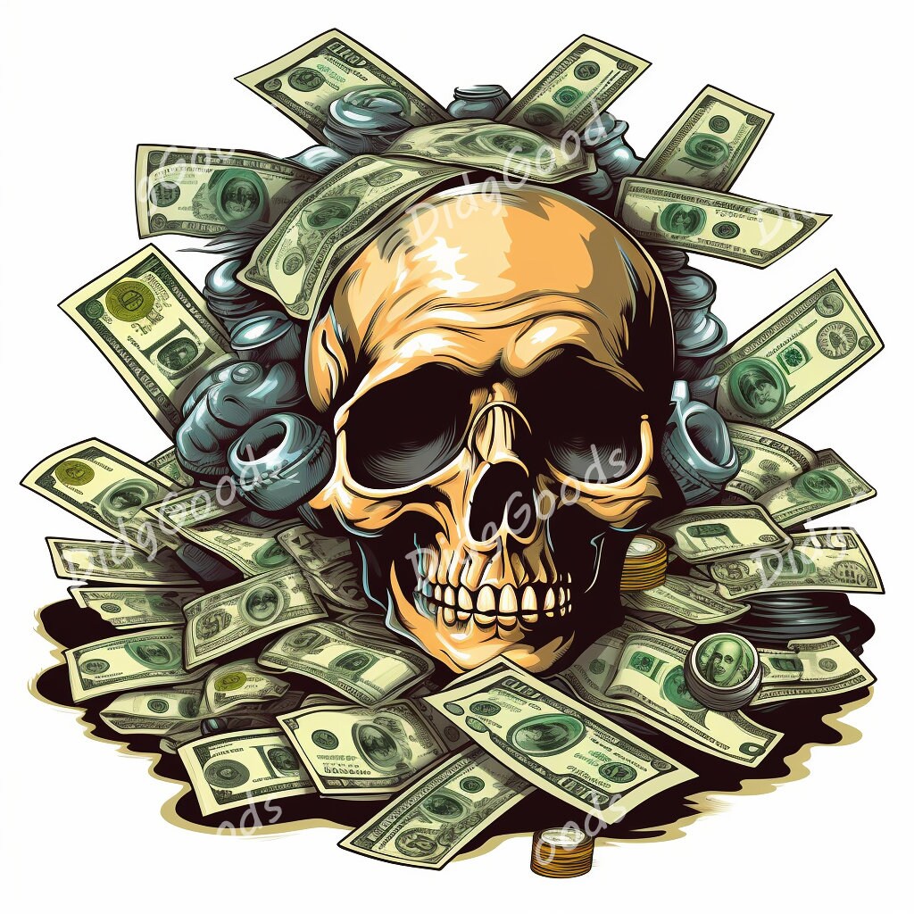 Money Clipart Bundle 25 High Quality Jpgs, Digital Download, Card ...