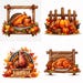 Thanksgiving Clipart Bundle 27 High Quality Jpgs, 300 DPI, Digital ...
