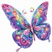 Butterfly Clipart Bundle 24 High Quality Pngs 4000x4000 Pix, 300 DPI ...