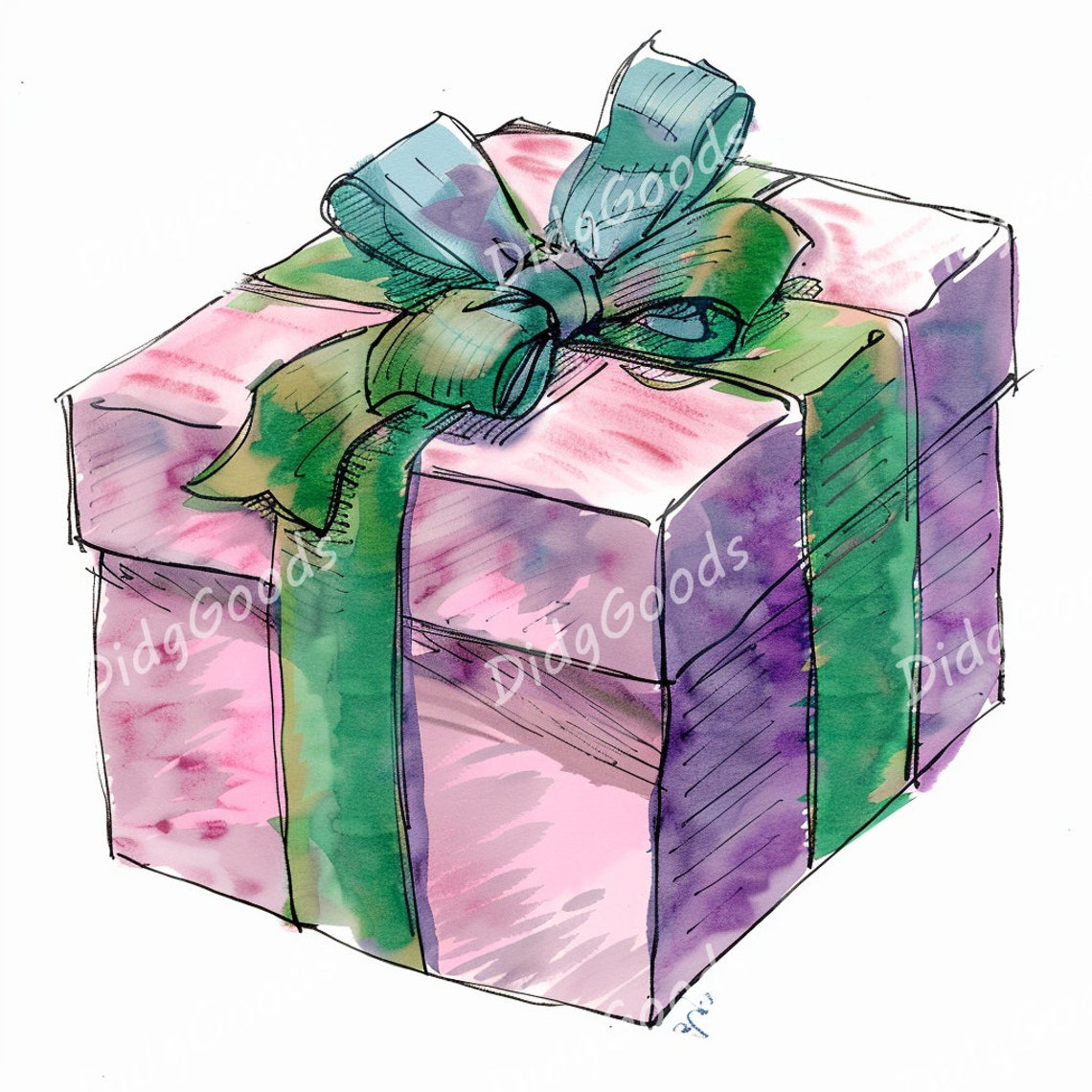 Presents Clip Art, Bright Gift Boxes Clip Art, Giftbox Clip Art ...