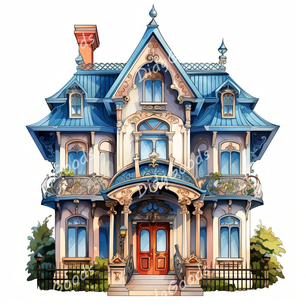 House Clipart Bundle 20 High Quality Jpgs, 4267x4267 Pix, 300 DPI ...