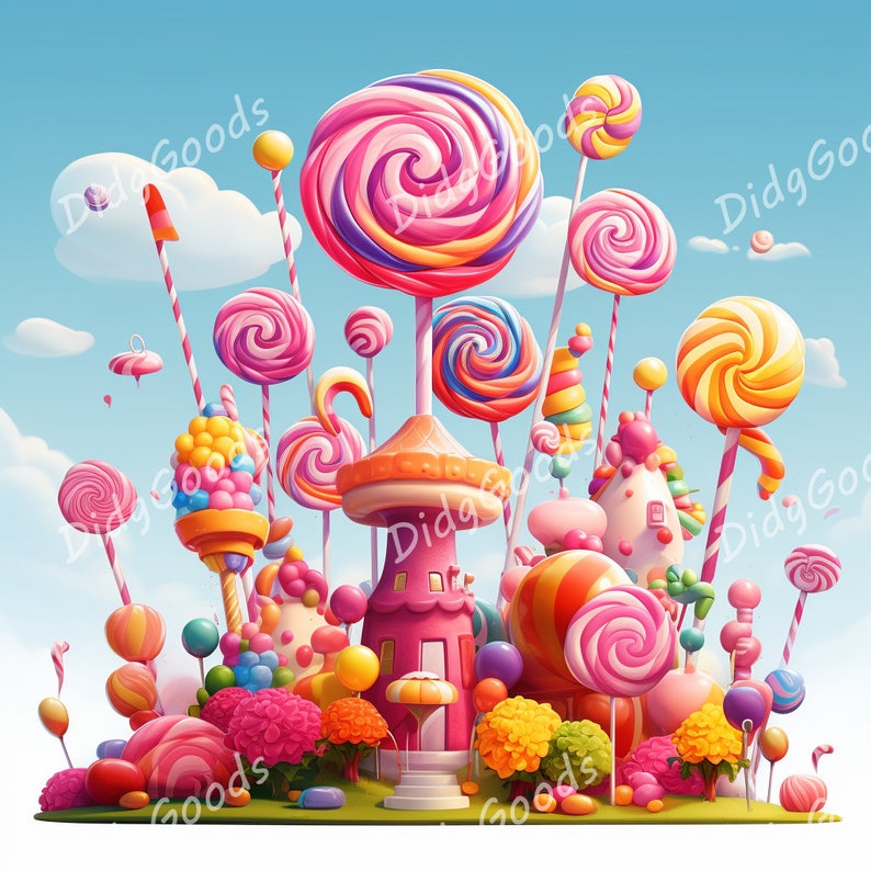 Candies Clipart Bundle 24 High Quality Pngs 3000x3000 Pix, 300 DPI ...