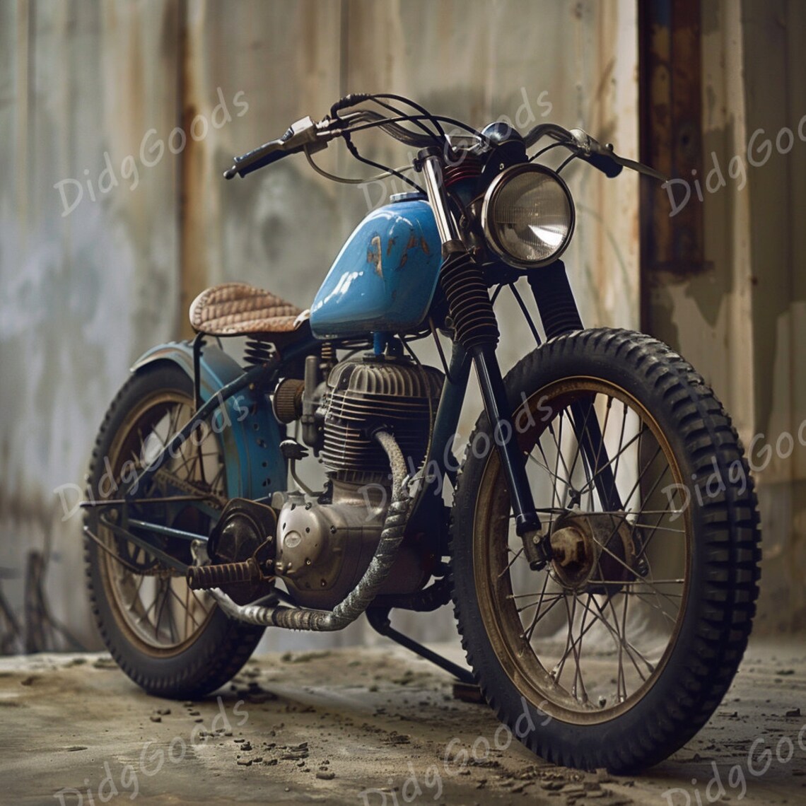 Vintage Motorbike Image Bundle, 12 High-quality Jpgs, Retro Motorcycle ...