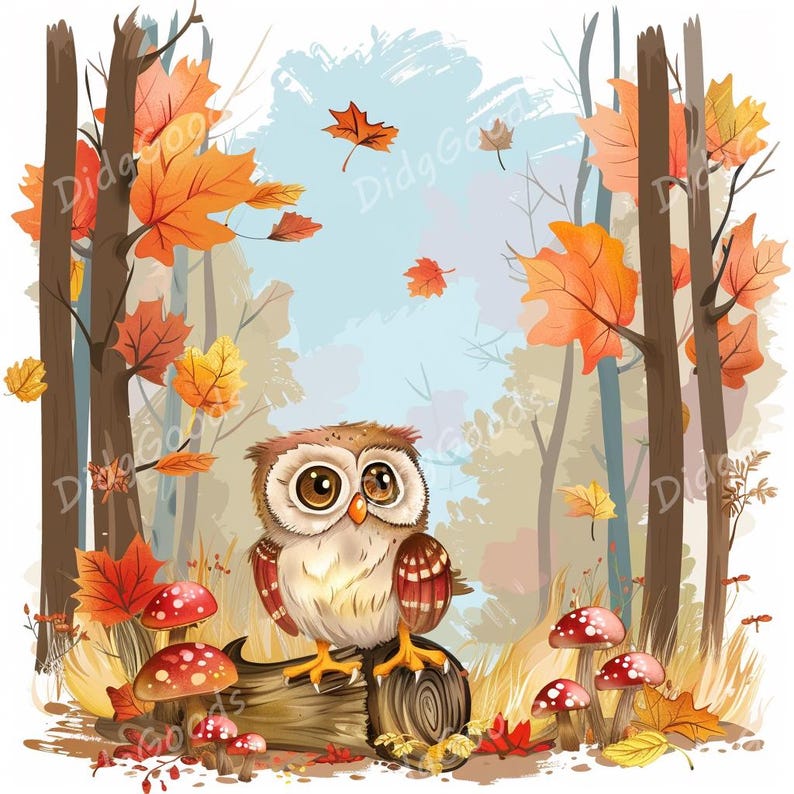Fall Clipart Bundle 24 High Quality JPG, 300 DPI, Digital Download ...