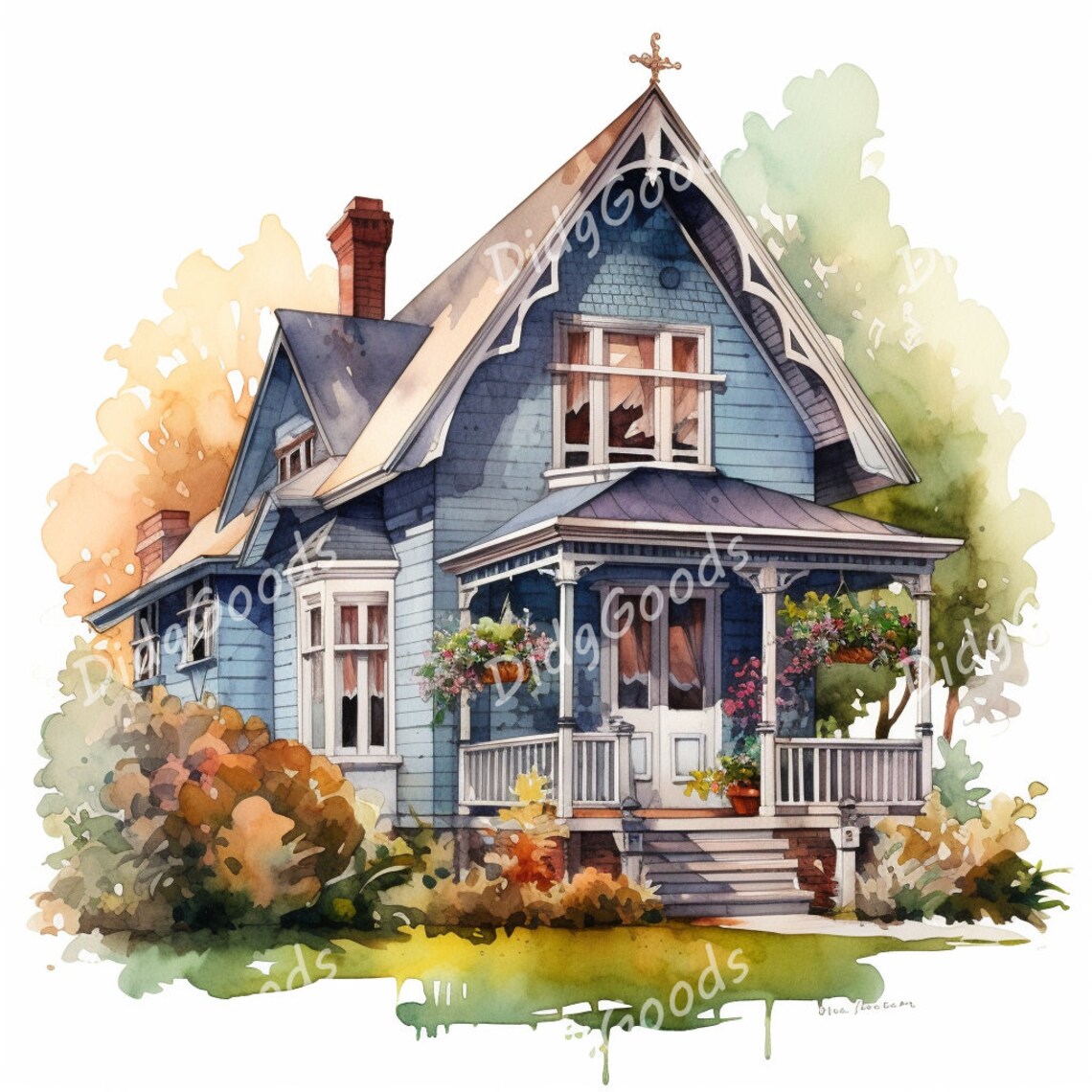 House Clipart Bundle 20 High Quality Jpgs, 4267x4267 Pix, 300 DPI ...